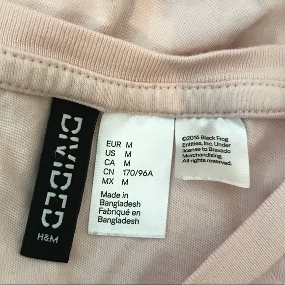 Divided | Tops | Divided Hm Pink Guns N Roses Band Shirt Sz L | Poshmark